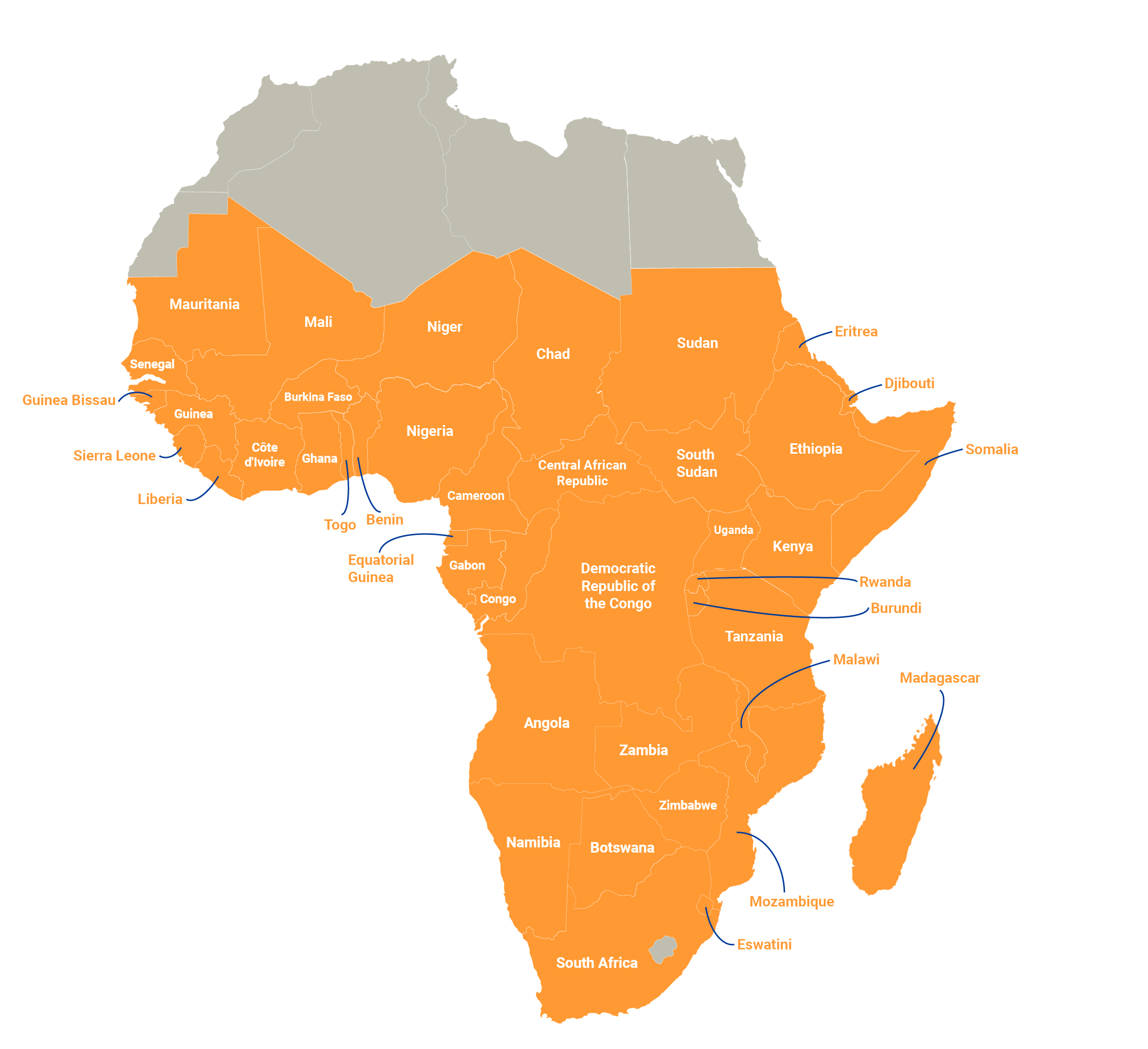 South Africa Malaria Map
